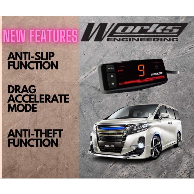 TOYOTA VIOS ALPHARD CAMRY ALTIS ESTIMA VELLFIRE CHR - Works E-Drive ...