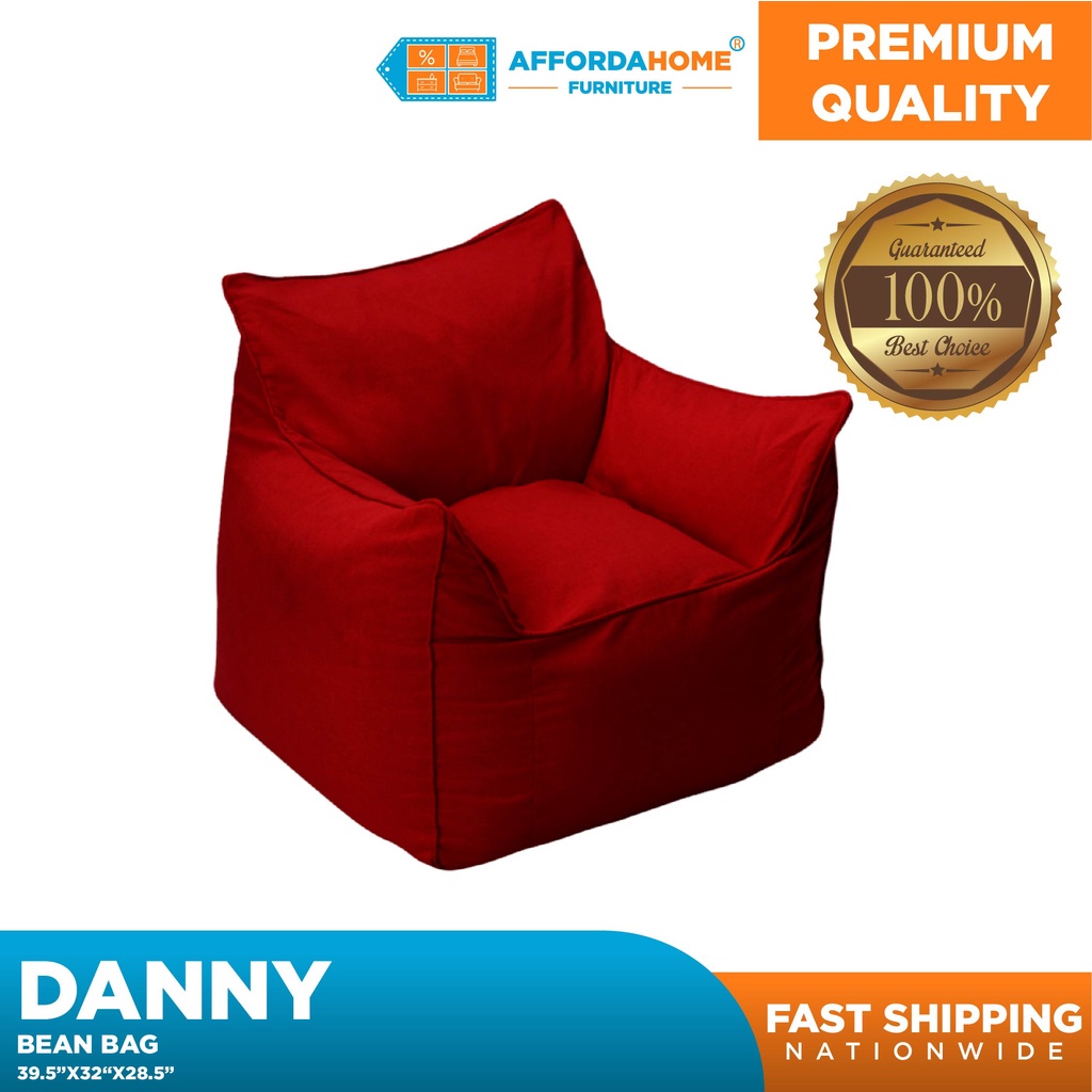 Danny Bean Bag High Quality Soft Fabric (Size Xl) - Beanie MNL | Shopee ...