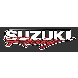Suzuki Racing Logo Vinyl Decal Sticker Swift Hayabusa Samurai GSX ...