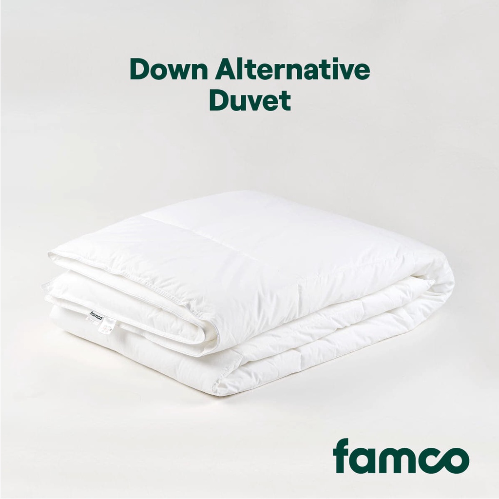 Famco Down Alternative Duvet, Hypoallergenic, Soft Microfiber Fill ...