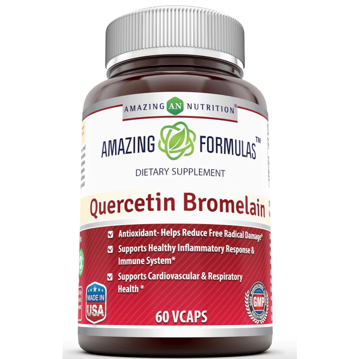 Amazing Formulas Quercetin Bromelain | Shopee Philippines