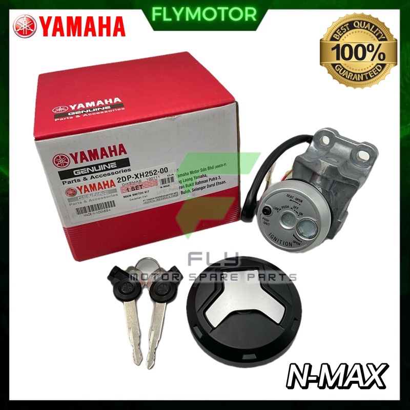 YAMAHA NMAX N-MAX MAIN SWITCH SET/ KUNCI SET/ KEY SET / IGNITION LOCK ...