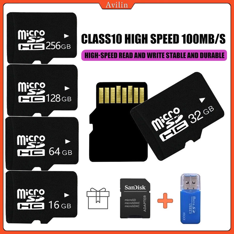 SD Card Memory Card Micro Class 10 for Android Phone Huawei/Computer ...