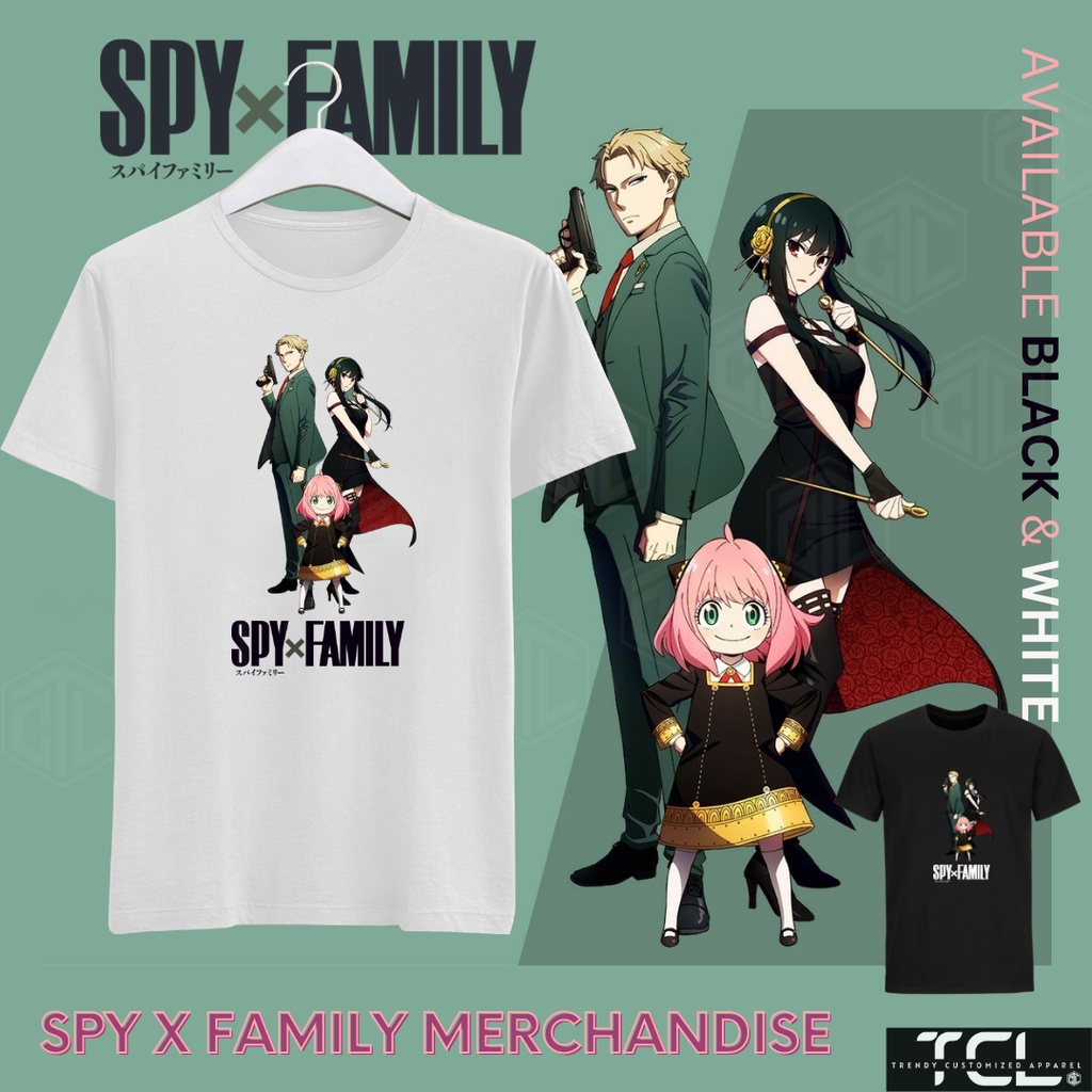 Spy x Family shirt-Merchandise - PREMIUM QUALITY - ANYA-YOR-LOID FORGER ...