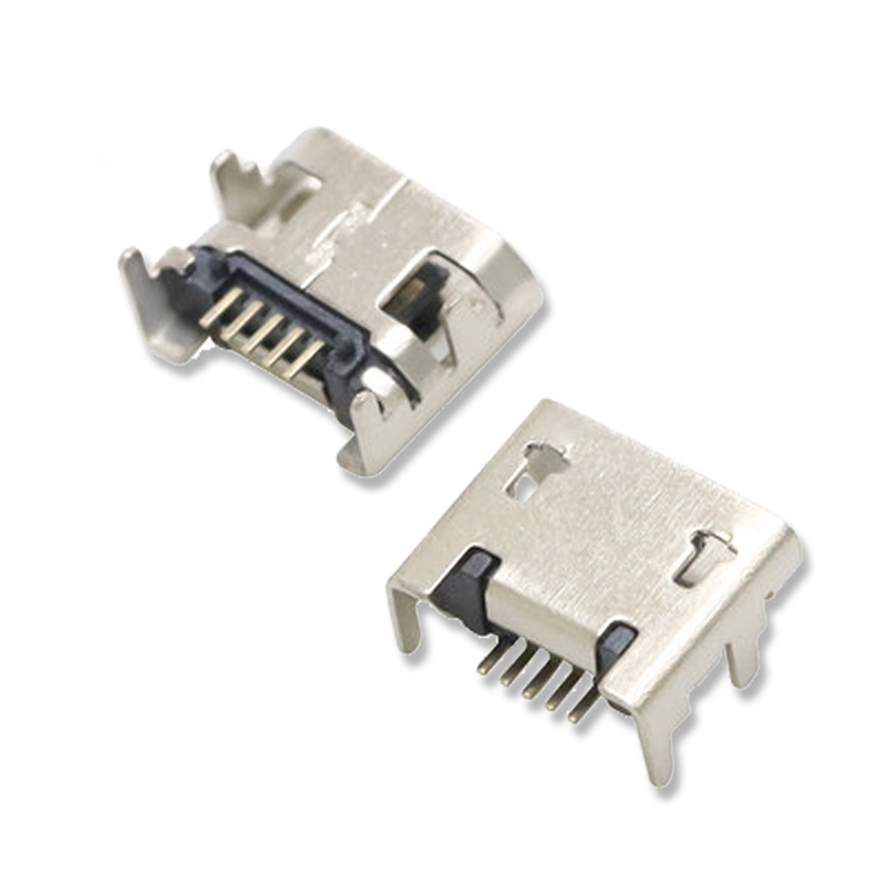 Micro USB 5 Pin SMT Socket Connector Type B Female Placement SMD DIP ...