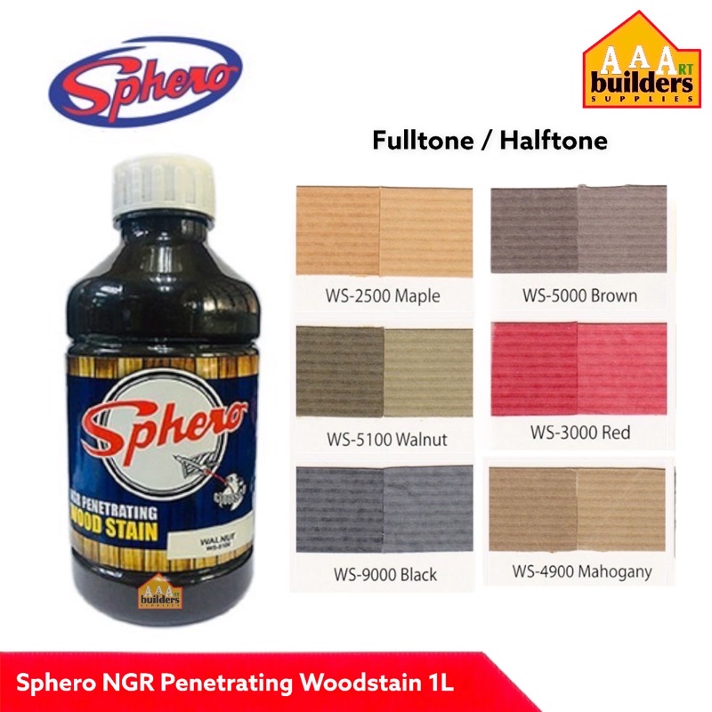 Sphero NGR Penetrating Woodstain 1L | Shopee Philippines