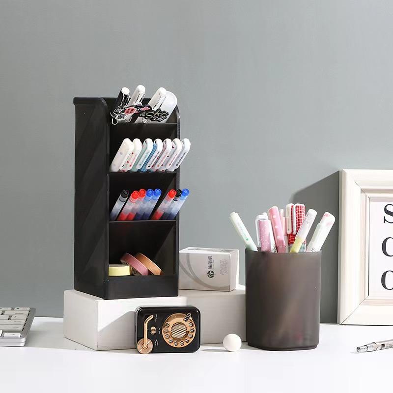 Rich High Quality Multi-function Minimalist Desk Pen Holder Desk Pen ...