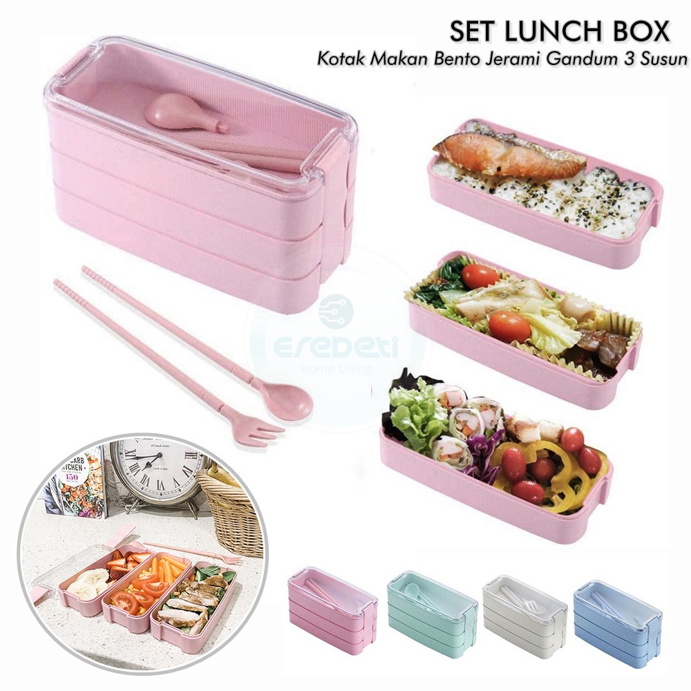 3 layers lunch box / Latest Green / FOOD CONTAINER level lunch box ...