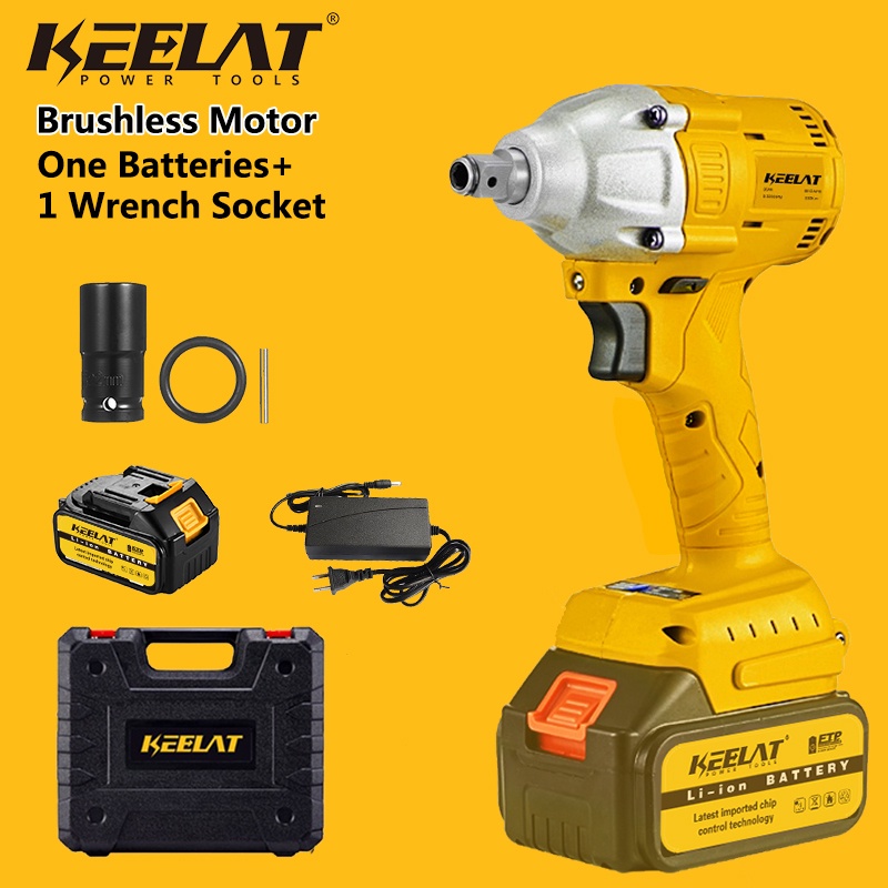 KEELAT Orig KID005 3 in 1 Power Tools Impact Wrench Cordless Drive ...