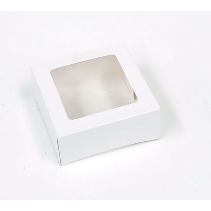 Pastry box 5x5x2 White per piece | Shopee Philippines