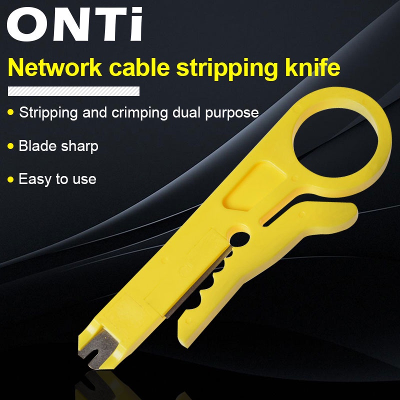 Mini Portable Wire Stripper Impact Punching Tool 110 Blades For Network ...