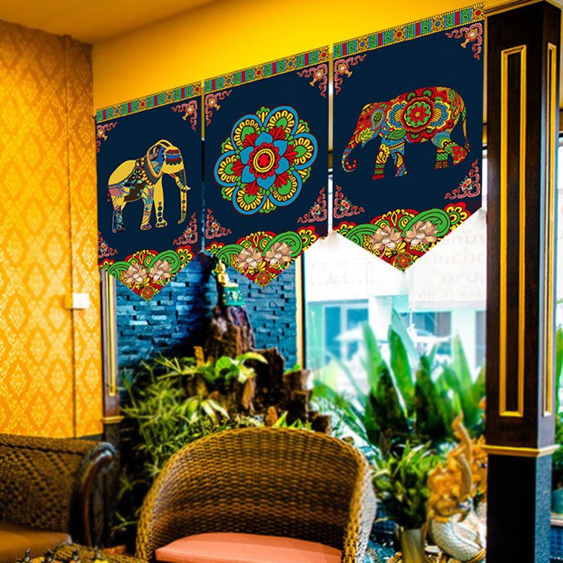 Southeast Asia Triangle Decorative Cloth Curtain Thai Indian Style ...
