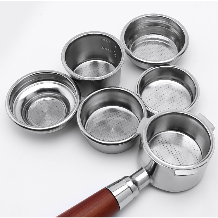 Espresso Coffee Filter Cup Stainless Steel Coffee Machines Pressure ...