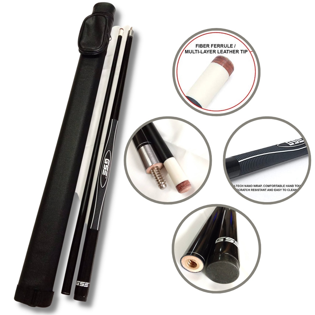1 Pc. GRAPHITE GSE w/ 1X1 HARDCASE BILLIARD CUE STICK / TAKO NG ...