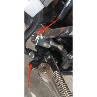 hand lathe driver foot rest bolt and change gear pedal bolt SOLD AS SET ...