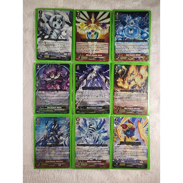 Cardfight Vanguard Cray Elemental Cards | Shopee Philippines