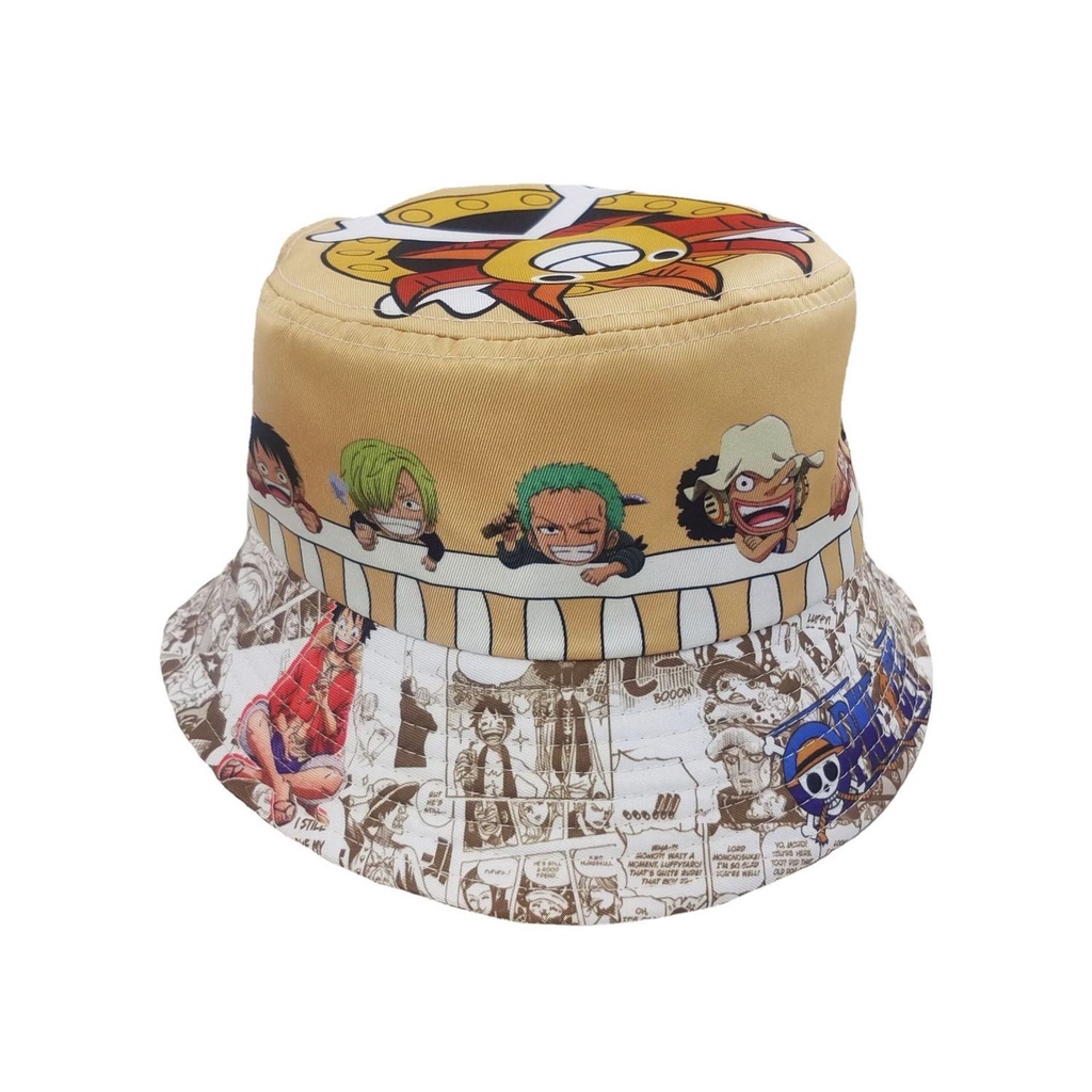 Spot Anime One Piece Luffy Cos Anime Sun Hat One Piece Fisherman Hat ...