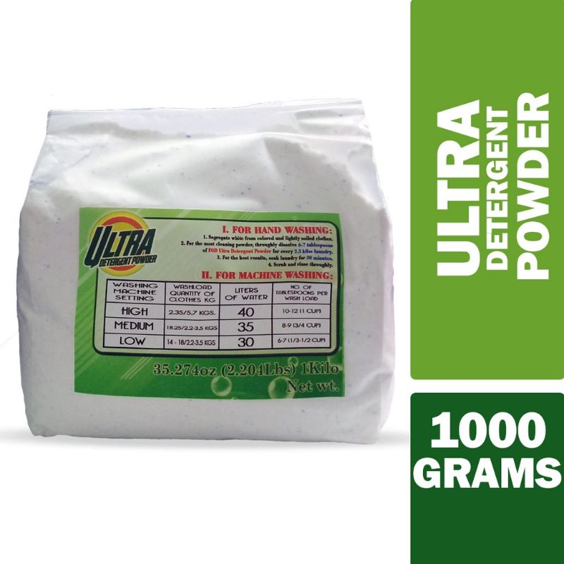 ALL PURPOSE POWDER DETERGENT - 1 KILO per pack | Shopee Philippines