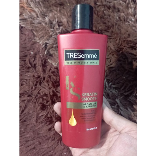 Tresemmé Keratin Smooth Argan Oil And Keratin Shampoo 170ml Shopee