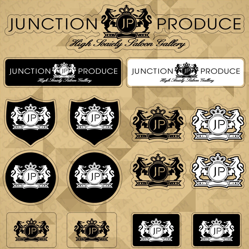 Junction Produce JP Luxury VIP Car Sport Sticker Vinyl Decal Stripes ...