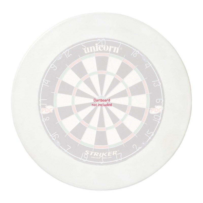 Unicorn Rubber Dart Board Cover Wall Protection White Dartboard ...