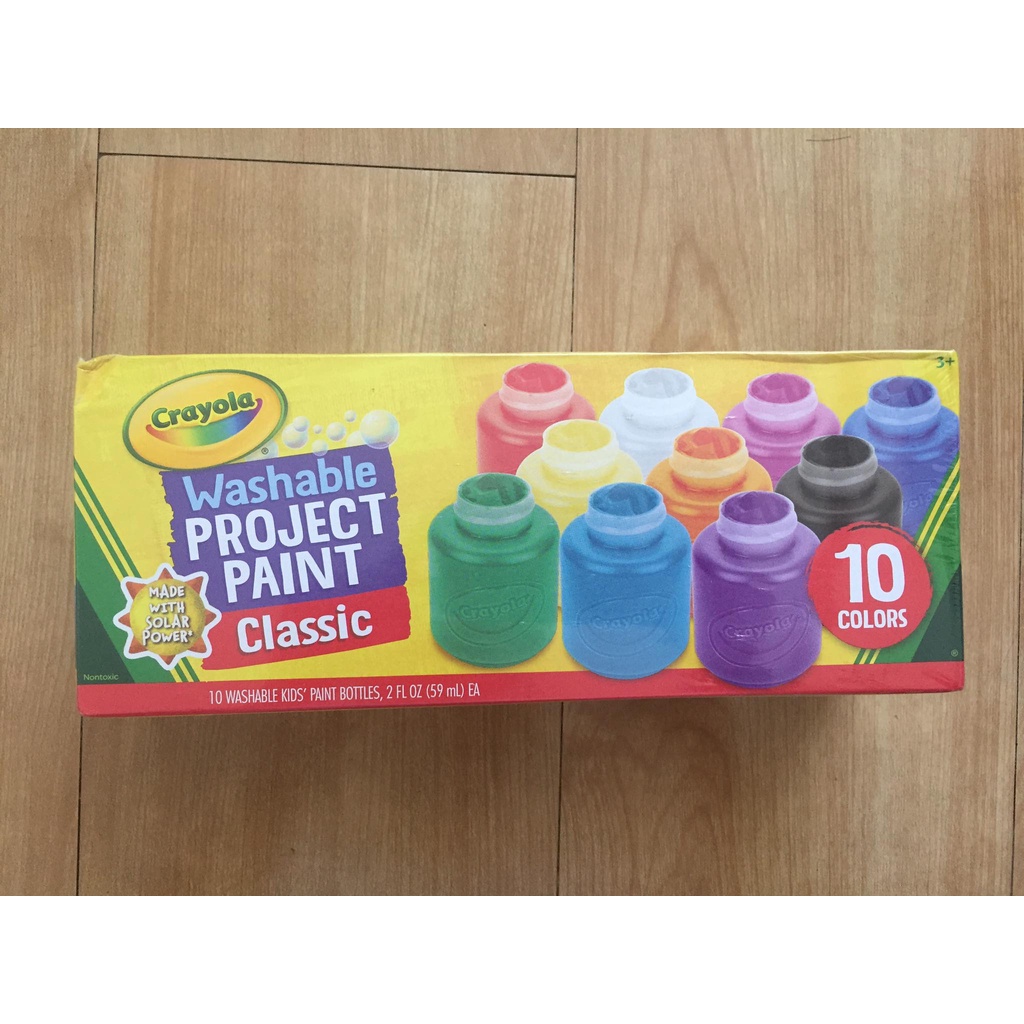 Crayola Washable Project Paint Classic 10 Colors | Shopee Philippines