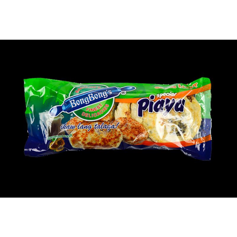 Bongs Bongs Piaya Plain And Ube Piaya 380g Shopee Philippines