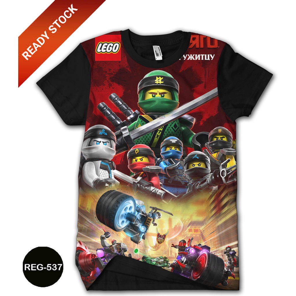 Ninjago Masters of Spinjitzu Children's and Adult Clothes Cartoon ...
