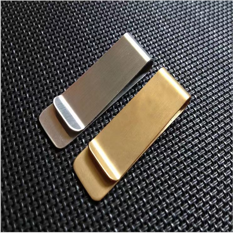 Stainless Steel Money Clip Cash Accessory Organizer Minimalist Organize ...