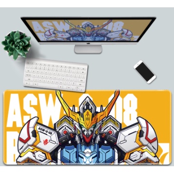 GUNDAM Anime Mouse Pad 80*30*0.3cm Extended Desk Pad Office Mouse Pad ...