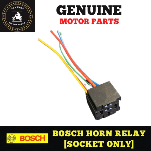 BOSCH HORN RELAY [SOCKET ONLY] | Shopee Philippines