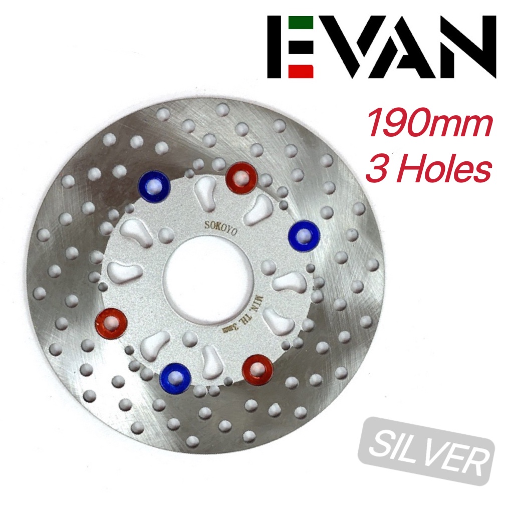 Front Disc Brake 190mm 3 Holes for Mio i125/Mio Soul i125/M3 | Shopee ...