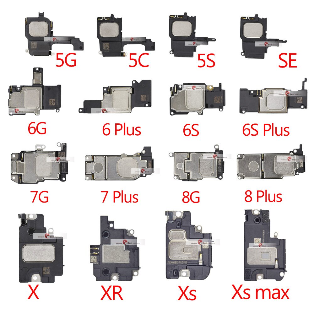 LoudSpeaker FlexFor iPhone X XR Xs Max 6 6s 7 Plus 5S SE 5C 5 Loud ...