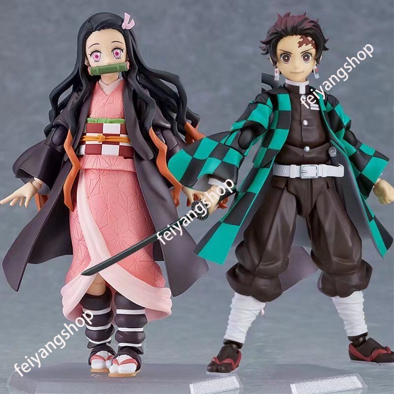 Demon Slayer figma 508-DX Nezuko 498 charcoal Jilang anime movable ...