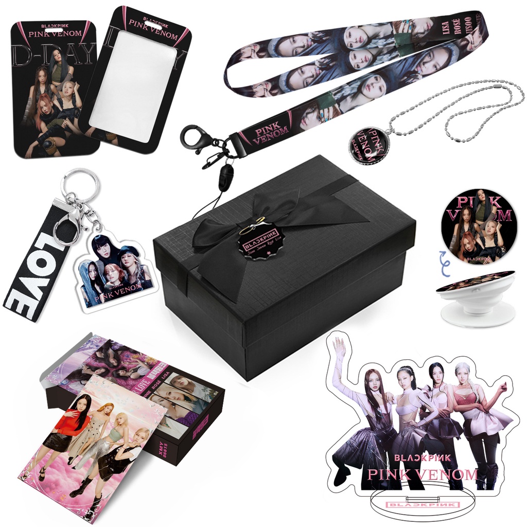 BLACKPINK ALBUM PINK VENOM Gift Box STRAYKIDS TWICE NCT EXO GOT7 AESPA ...