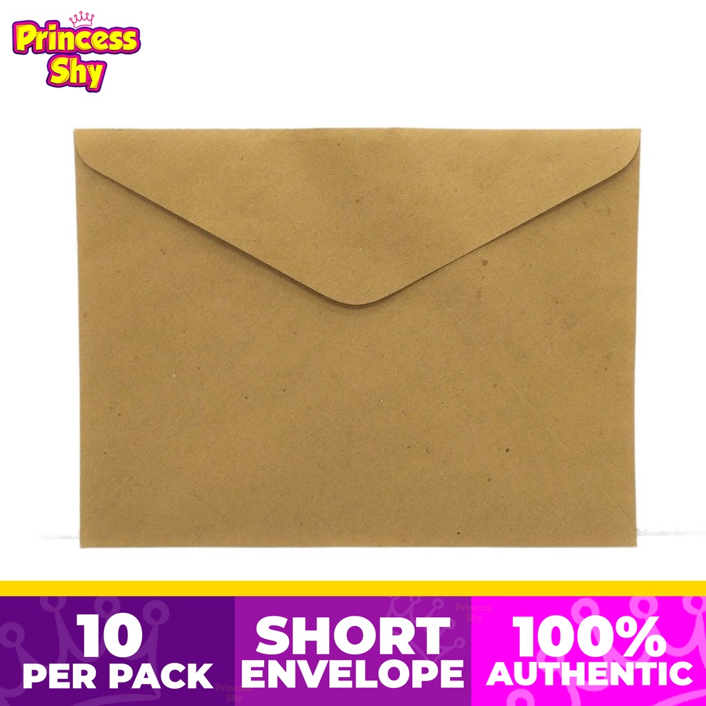 Brown Document Envelope Golden Kraft #150 Short Letter Size - pack of ...