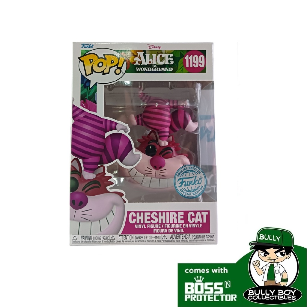 POP! Disney: Alice in Wonderland - Cheshire Cat (FSE) 1199 With Boss ...