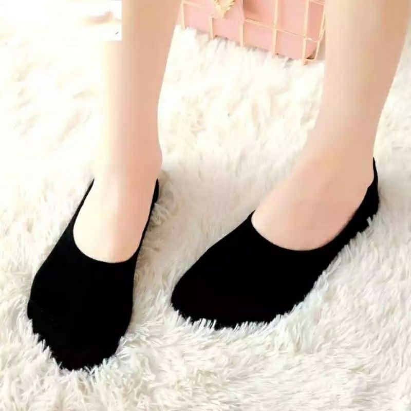 3pairs Korean doll shoes socks with silicon antiskid shallow foot sock ...