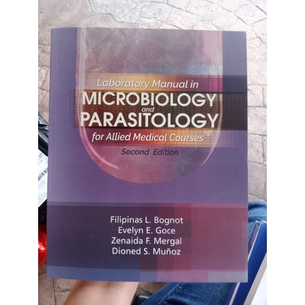 Laboratory Manual in Microbiology & Parasitology for Allied Med ...
