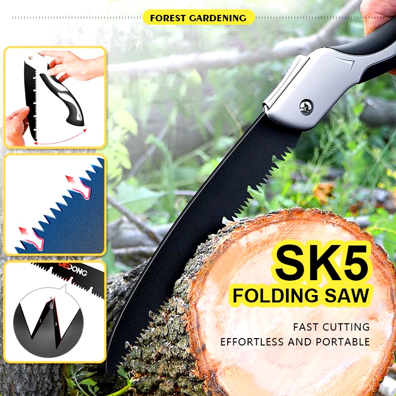 Folding Hand Saw - Portable Outdoor Saw for Logging and Camping from ...