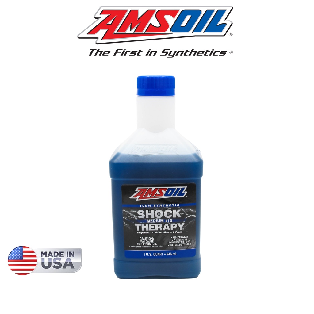 AMSOIL SUSPENSION FLUID SHOCK THERAPY #10 MEDIUM (1 QUART) | Shopee ...