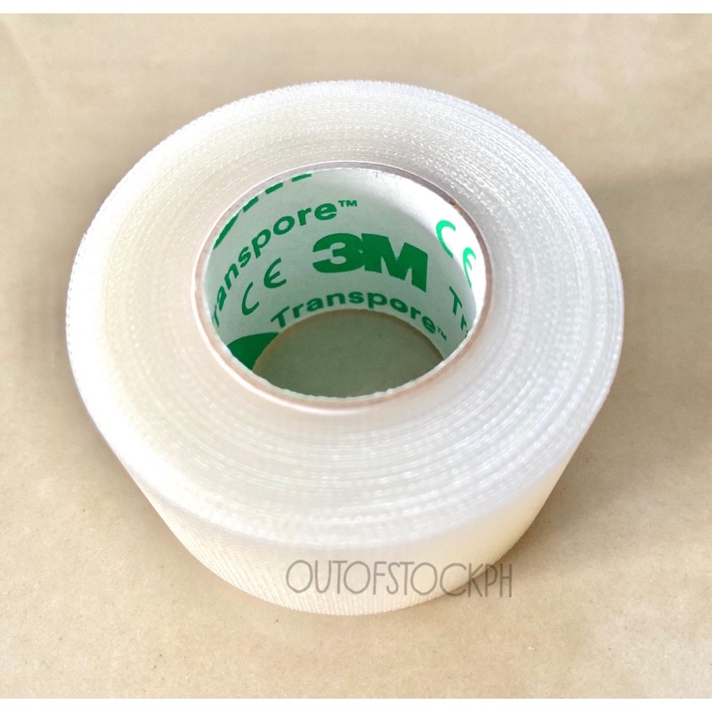 3M Transpore Micropore Durapore surgical tape sold per piece | Shopee ...