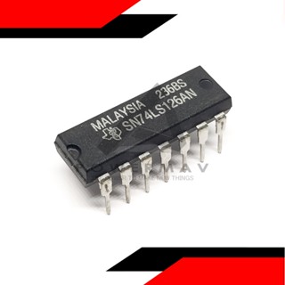 original 74ls126 Quad 3-State Buffer dip ic 74`126 sn74ls126n sn74ls126 Quad 3-State Gate Quad ...