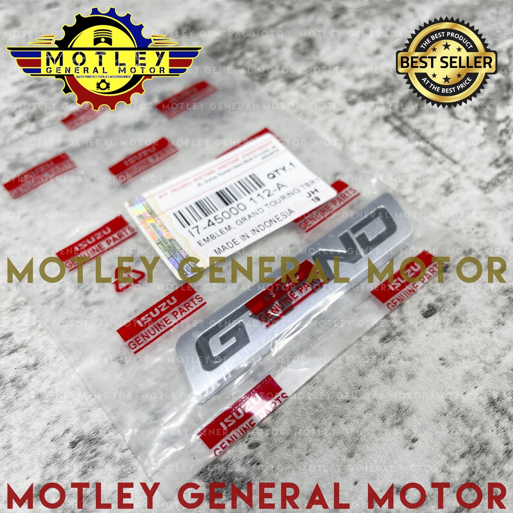 GRAND TOURING LOGO EMBLEM ORNAMENT ORNAMENT ISUZU PANTHER CAPSULE GRAND ...