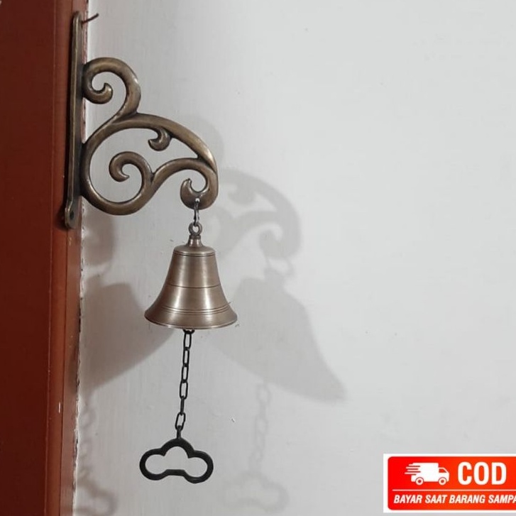 8cm Antique Brass Fence door bell/door bell | Shopee Philippines