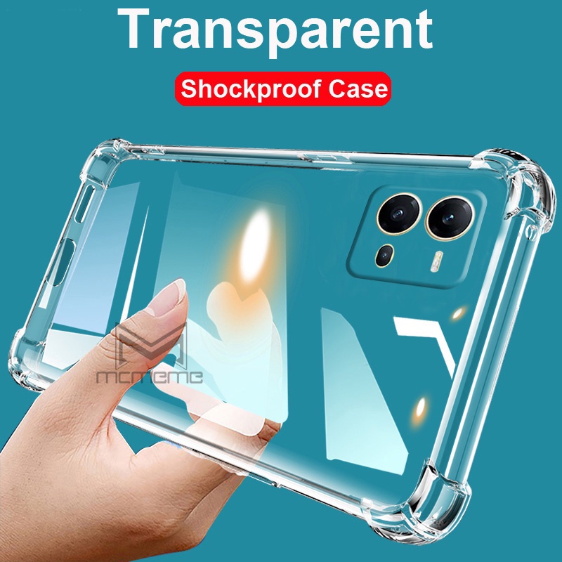 Luxury Shockproof Soft Transparent Case VIVO V50 V40 Lite V30e V30 V29 V29e V27e V27 V25 V25e ...
