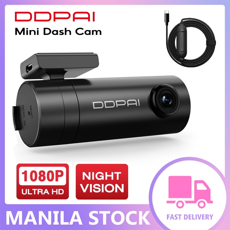DDPAI Mini 1080P HD Dash Cam Car Camera with WIFI Advanced Night Vision ...