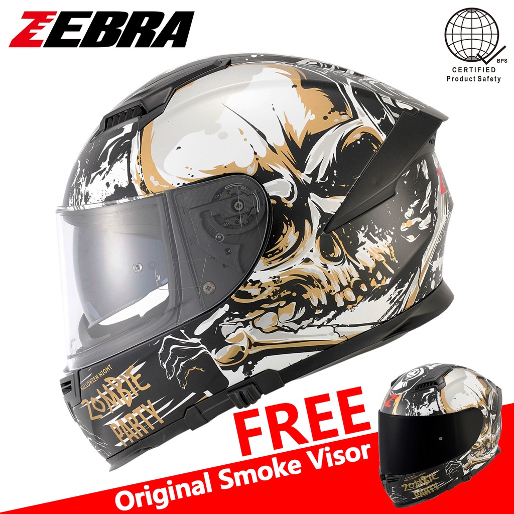 HNJ YM-623 Motorcycle Helmets Full Face Dual Visor | Shopee Philippines