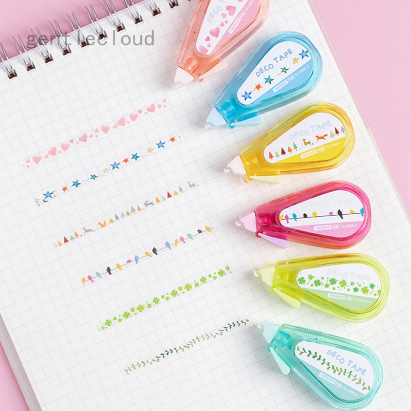GC Kawaii Type Decorative Correction Tape Diary Stationery School ...