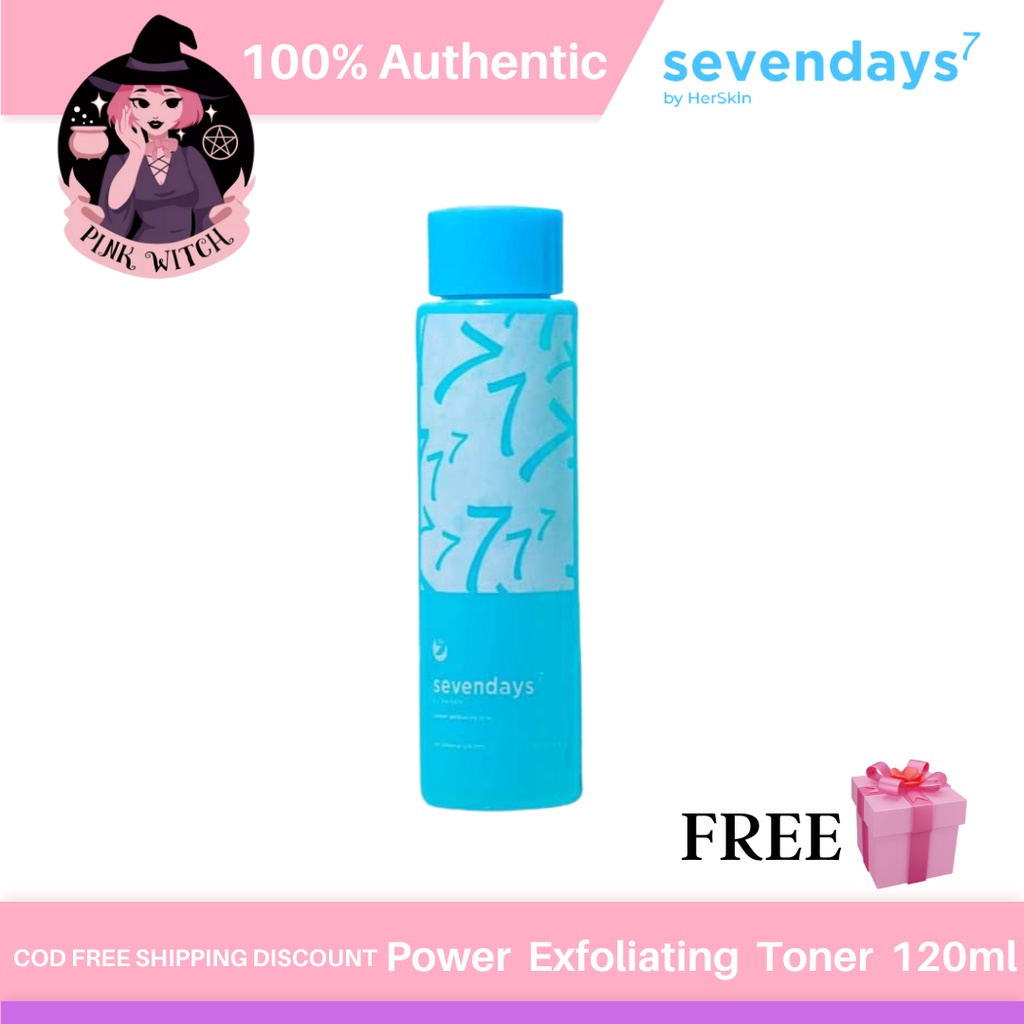 Power Exfoliating Toner 100ml Seven Days by Her Skin | Shopee Philippines